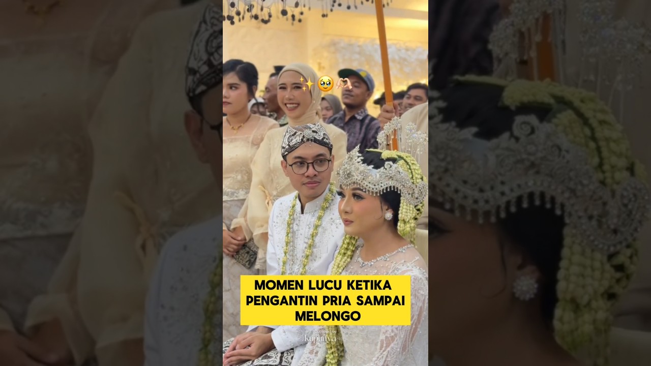 funny moment when the groom was stunned ‼️‼️ #laugh #funny #viralbride #hilarious #beautiful