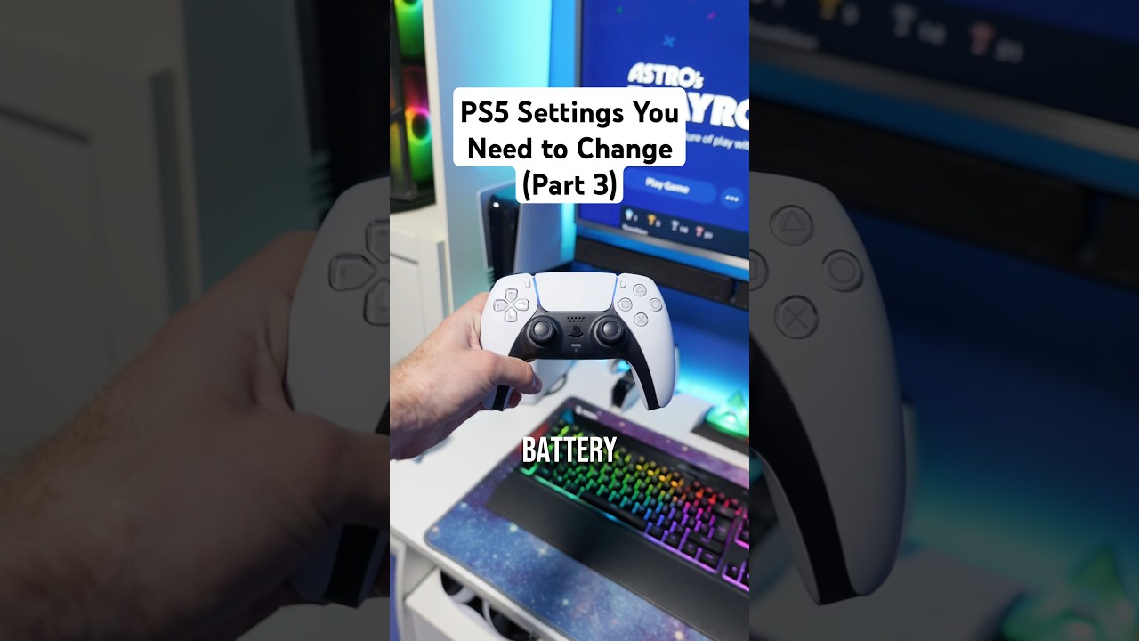 PS5 Settings You Need to Change - Part 3