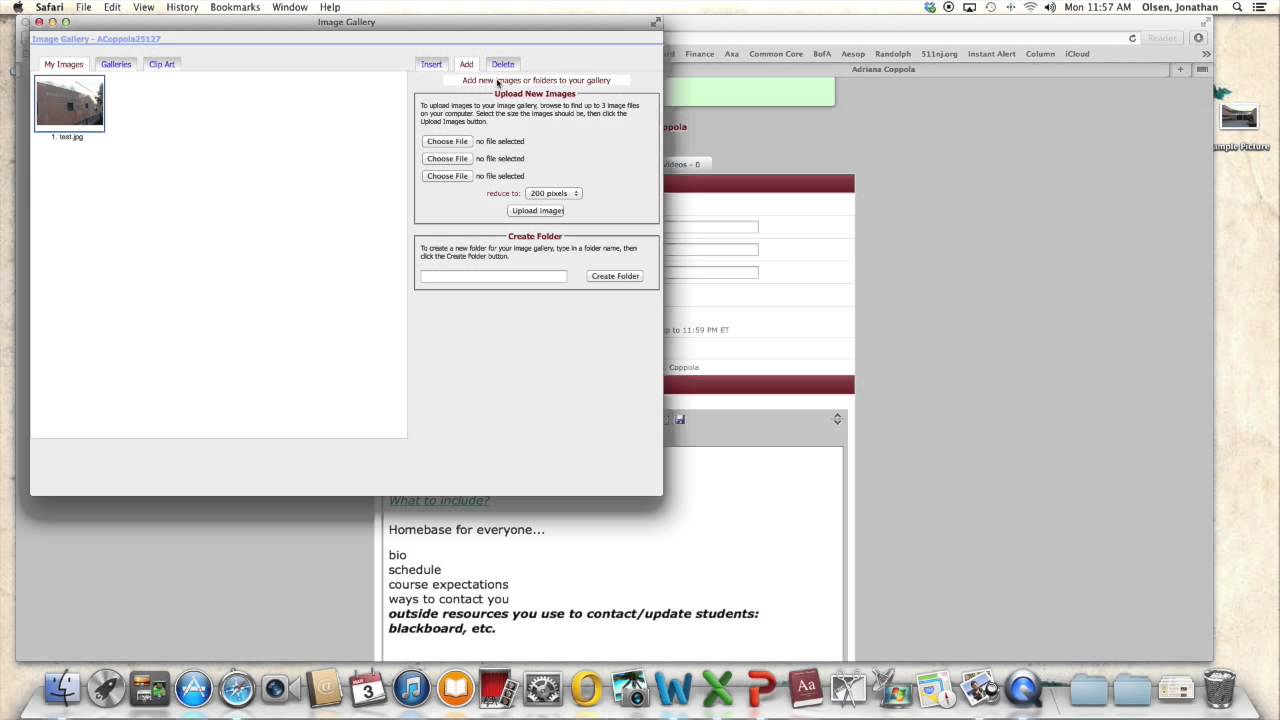 How to edit your faculty web page