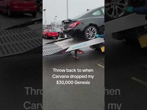 Carvana DROPS and BREAKS my brand new car .. #cars #carshorts #carlover