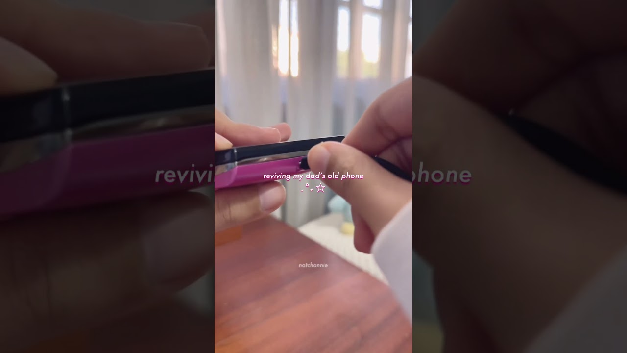💞 reviving my dad’s old pink slider phone #nostalgia #retro #sliderphone #sidekick #android #y2k
