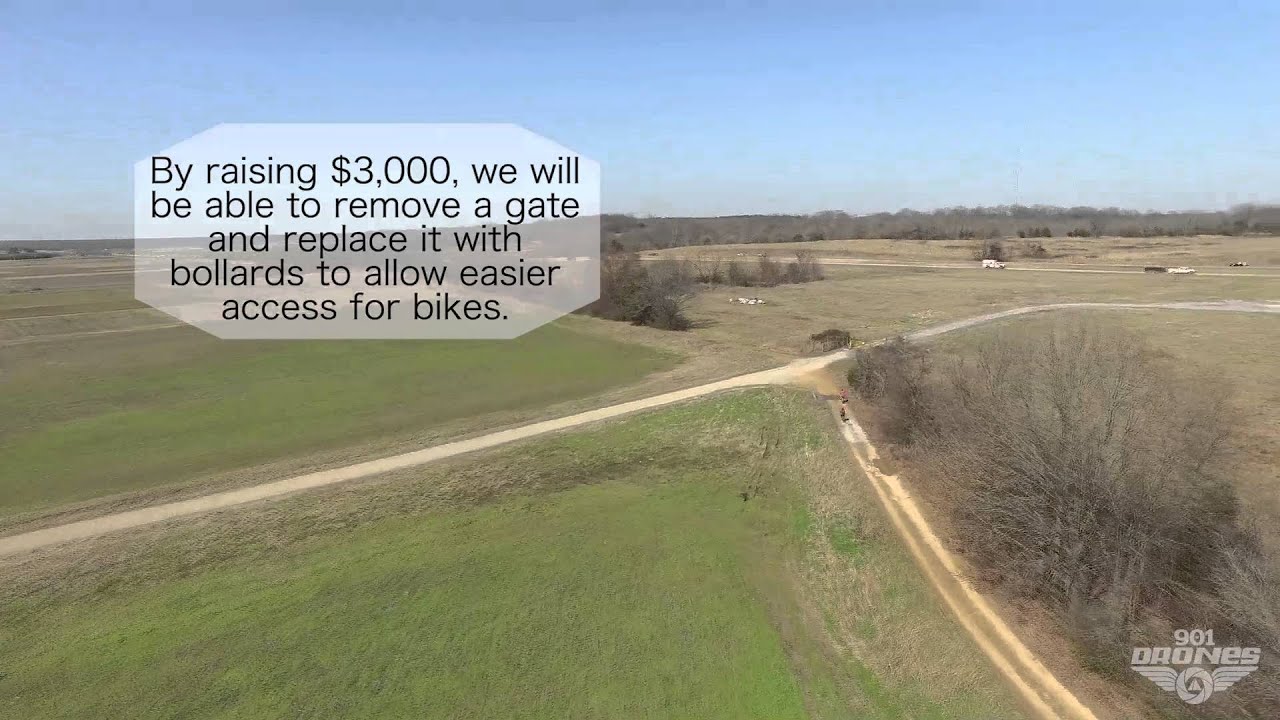 Bicycle Trail Bollards at Agricenter International | ioby