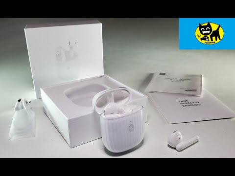 GIEC Bluetooth Earbuds with Charging Case IP55 Waterproof Stereo Sound