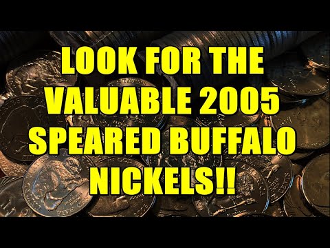 Time To Find A 2005 Jefferson Nickel "Speared Buffalo"! Price Trends Up To $1,000!!