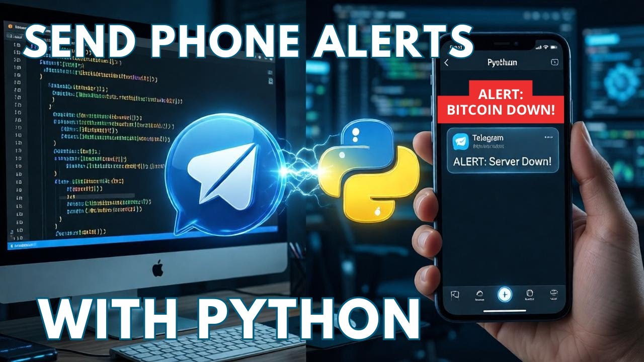 Send Python Alerts to Your Phone (Telegram Bot Tutorial)