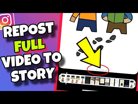 (UPDATED) How To actually Repost Full / Long Reels on Instagram Story