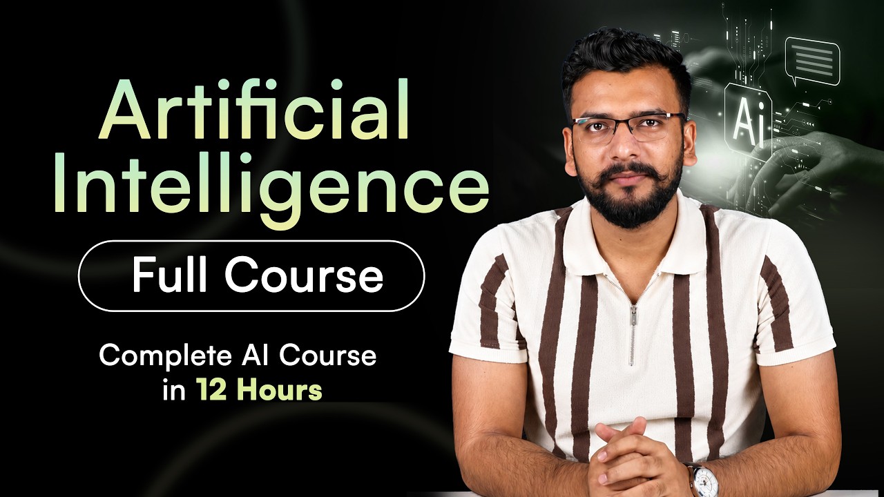 Artificial Intelligence Full Course | Complete AI Course 2026 | Intellipaat