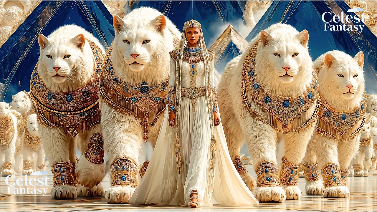 Cloud Temple Odyssey: The Expanding Egyptian Universe | Motivational Music & Fantasy Art