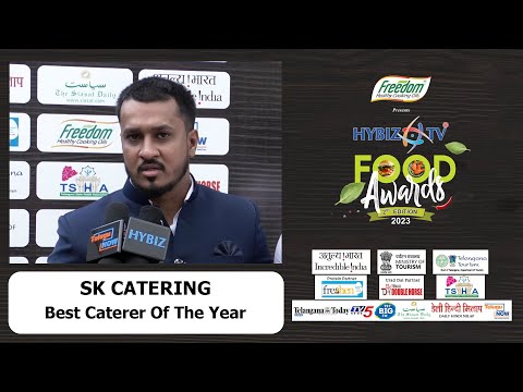 SK Catering | Best Caterer of The Year | Hybiz Food Awards 2023 | Hybiz tv