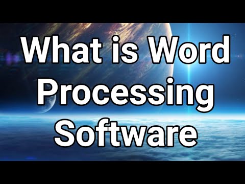 What is Word Processing Software. Urdu/ English