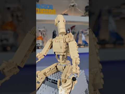 LEGO Star Wars Battle Droid be like...
