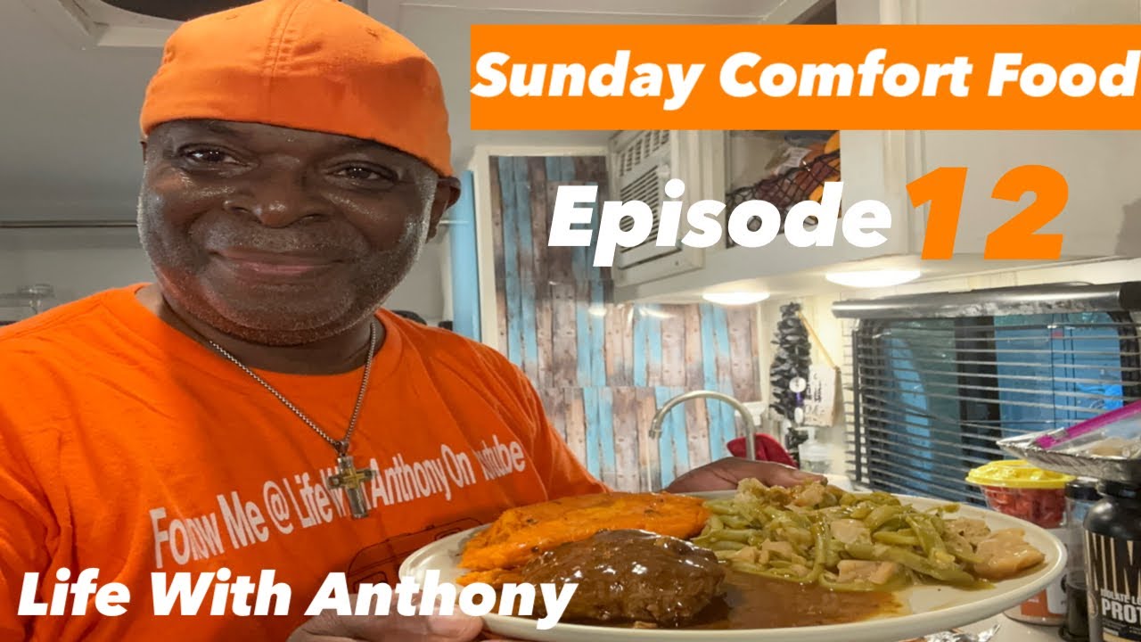 Life With Anthony | Sunday Comfort Food  | Hamburger 🍔 Patties with Gravy, Cabbage 🥬 Sweet Potato 🍠 