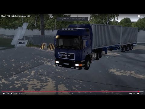 M.A.N F90, ets2v1.54,promods v2.74