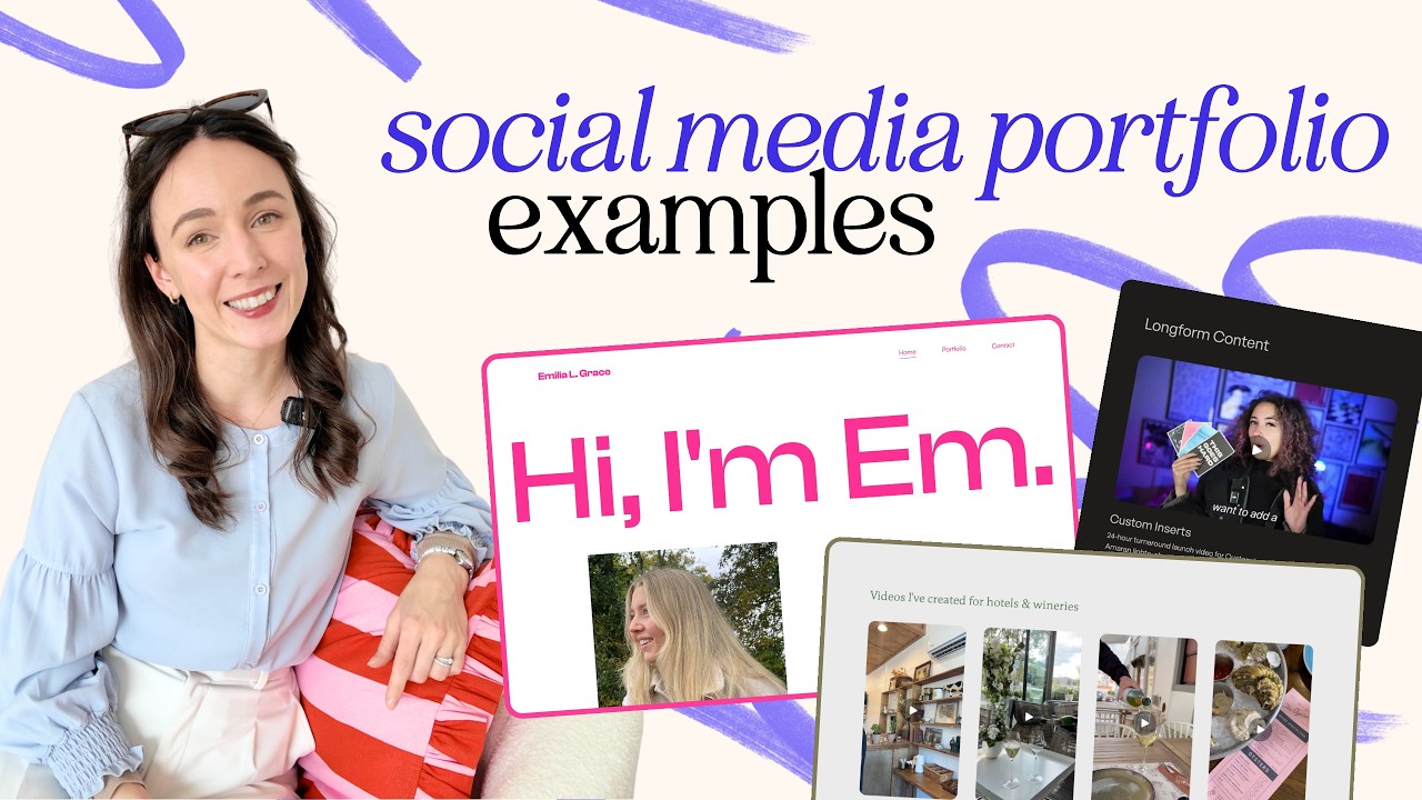 5 NEW Social Media Portfolio Examples (2026)