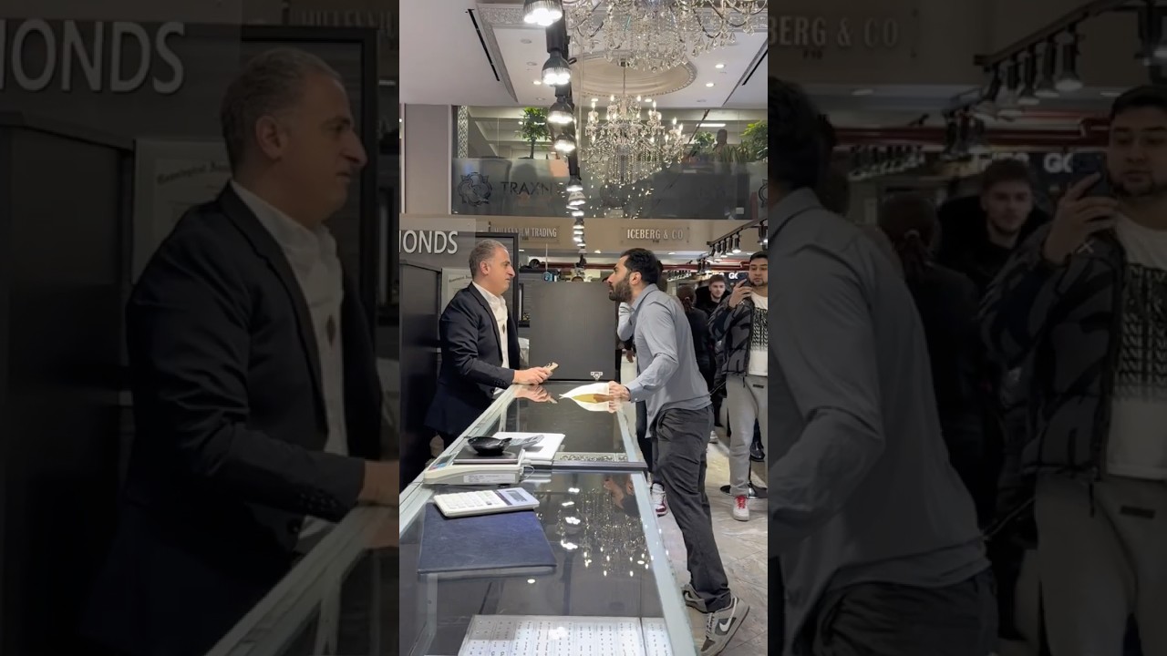 THIEVES GET CONFRONTED BY TRAX #JEWELRY #TRAXNYC #SHORTS