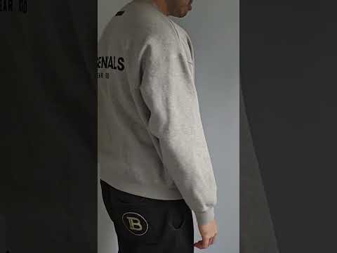 Fear of God essentials crewneck sweatshirt #fearofgod #essentials #clothes #youtubeshorts