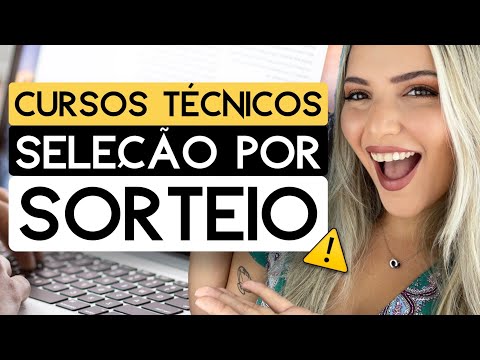 3 CURSOS TÉCNICOS EAD GRATUITOS com seleção por SORTEIO | Mari Rel
