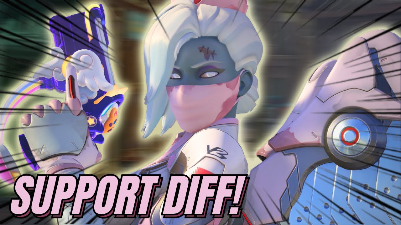Support Diff with Mercy 😌 - Overwatch 2