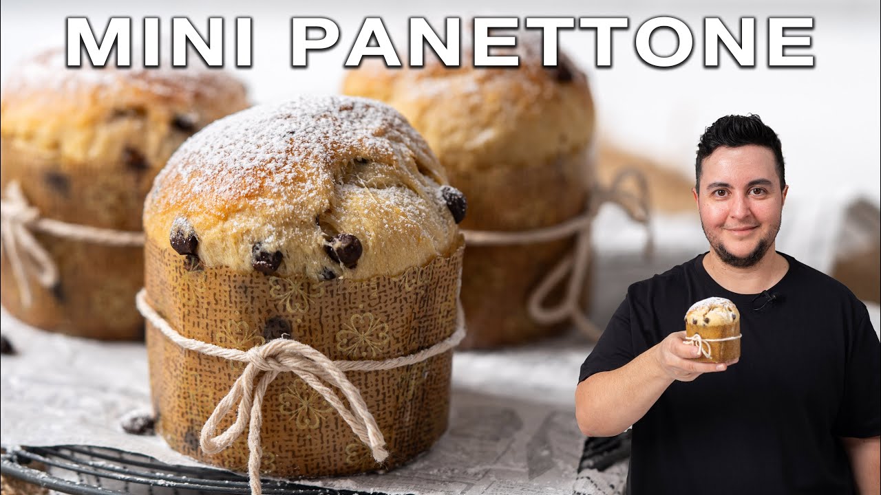 Make Your FIRST Panettone With This Recipe: Mini Panettone with Chocolate Chips