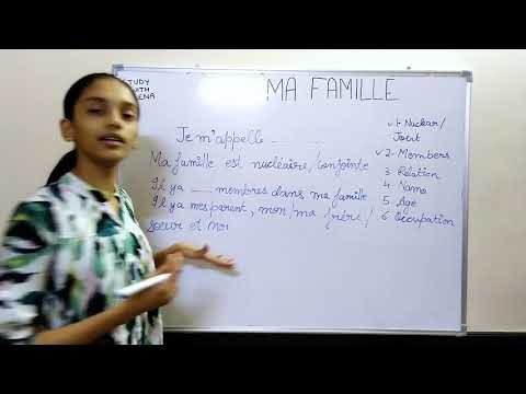 How to Introduce your Family in French