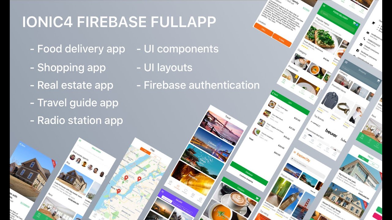 ionic 4 firebase firestore database