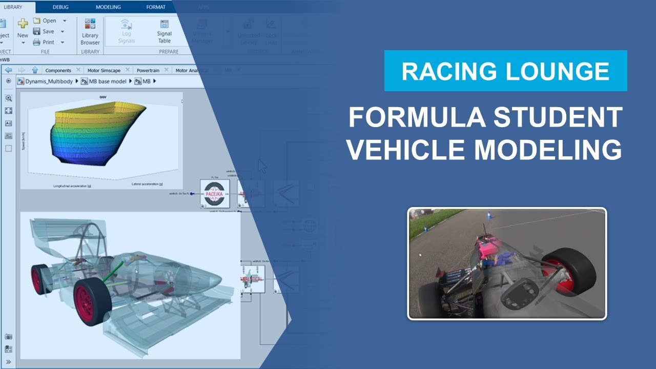 Formula Student Vehicle Modeling Using Simscape Multibody