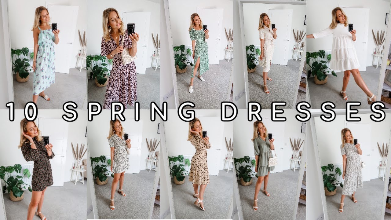 10 MUST-HAVE SPRING/SUMMER DRESSES 2020! | Zara, H&M, Topshop, New Look + More!
