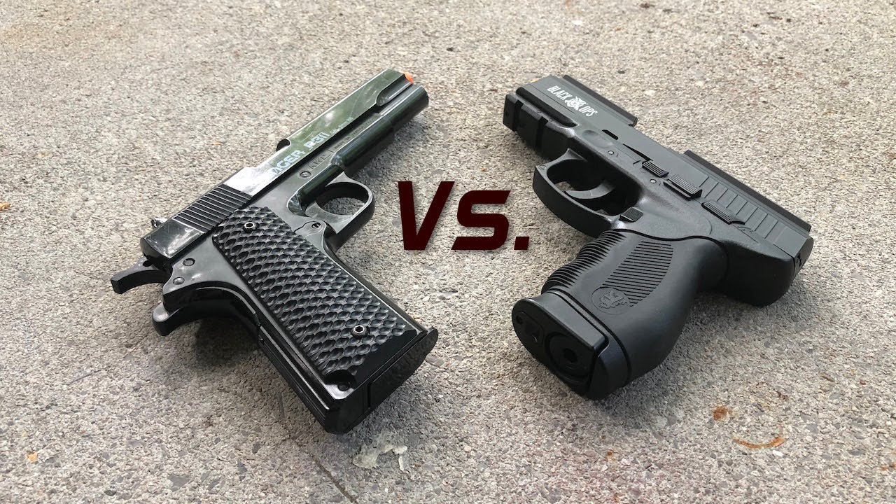 Spring Vs. CO2 Airsoft Guns