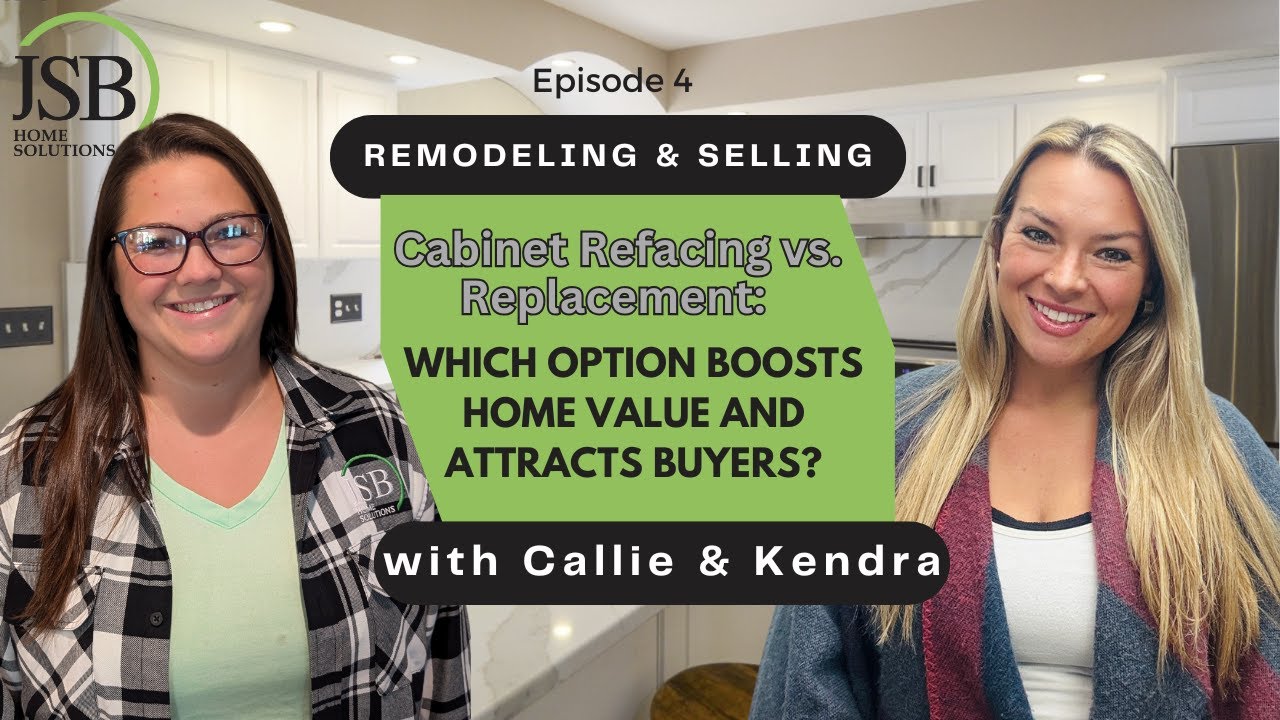 Cabinet Refacing vs. Replacement: Which Boosts Home Value & Attracts Buyers?