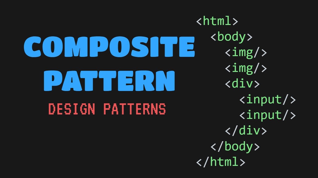 The Composite Design Pattern in 4 minutes