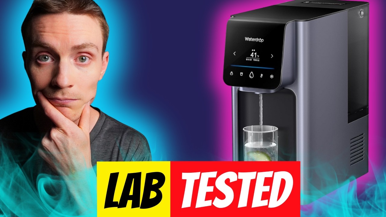 Waterdrop A1 Countertop Reverse Osmosis Review (Objective Lab Test & Analysis)