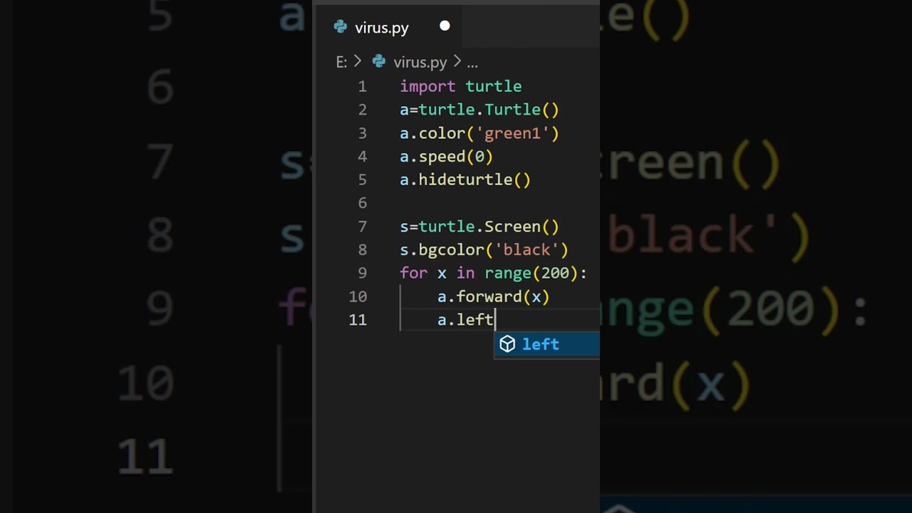 Python Virus ?! #shorts