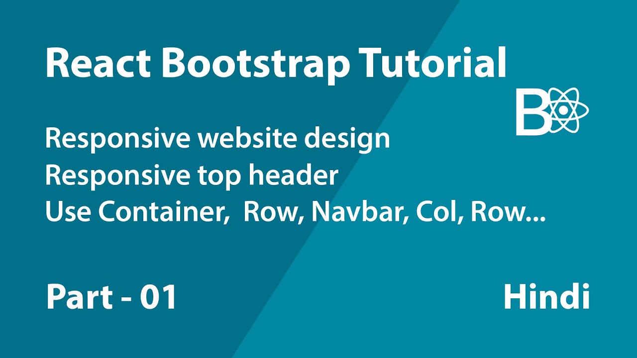 React bootstrap tutorial