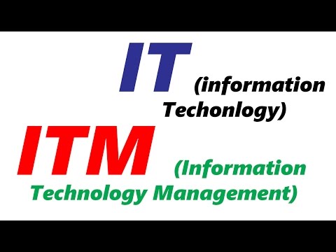 Information Technology & Information Technology Management explained in Hindi / Urdu | IT and ITM