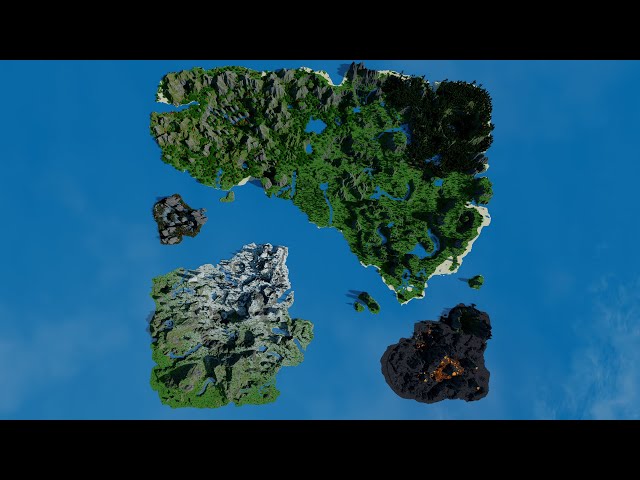 Ark Survival Evolved - Fjordur - Survival (JAVA & BEDROCK) 🌎 Minecraft Map