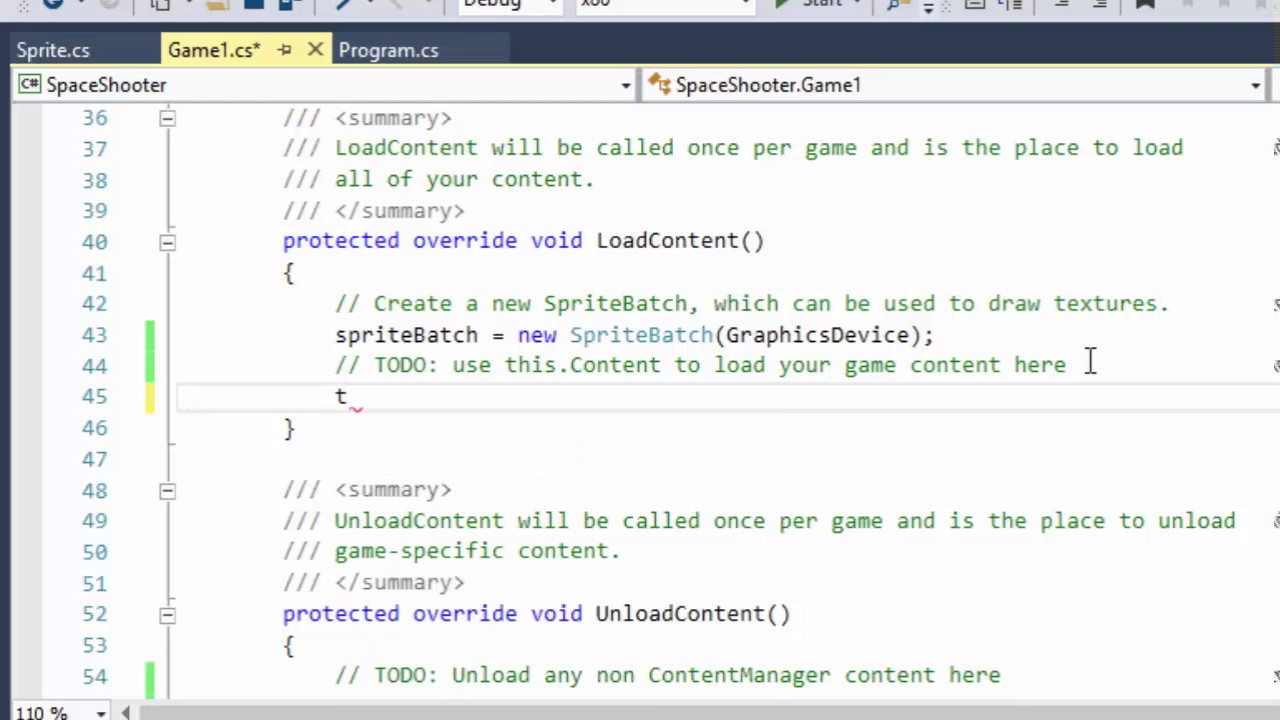 Creating a Sprite | Module 2 | Lesson 2