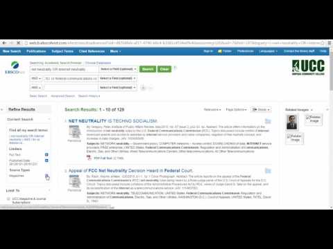 Using limiters in Academic Search Premier