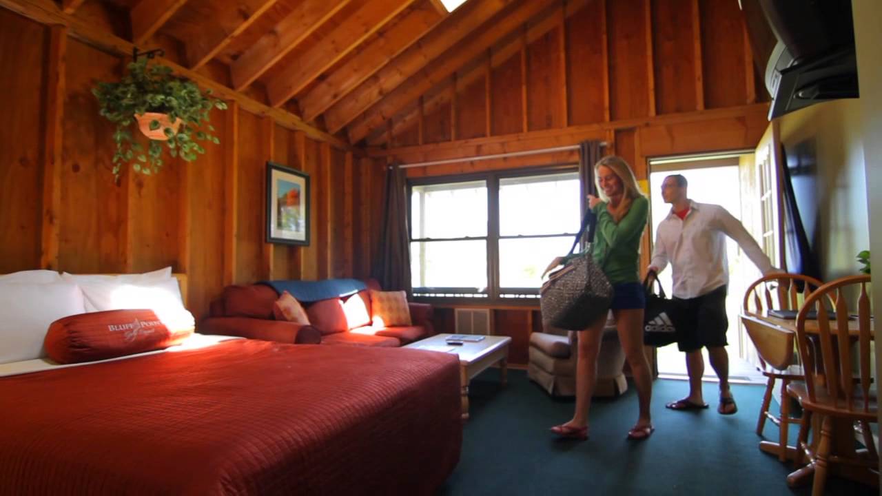 This is Bluff Point Golf Resort!