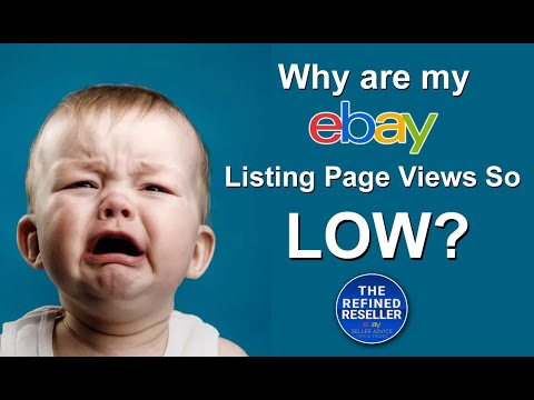 Why So Few eBay Listing Page Views?
