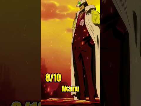 Grading One Piece villains by their evil part 1 #shorts #onepiece #anime