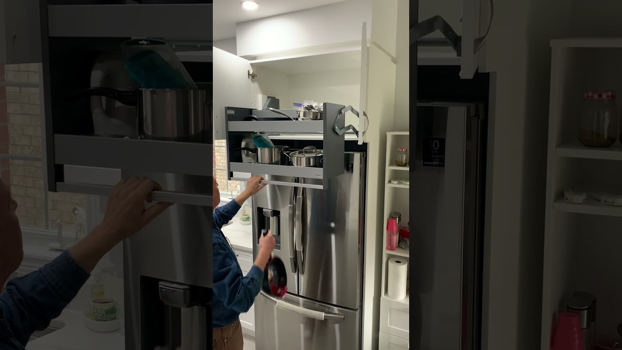 Accessible Cabinet Over the Fridge Cabinet