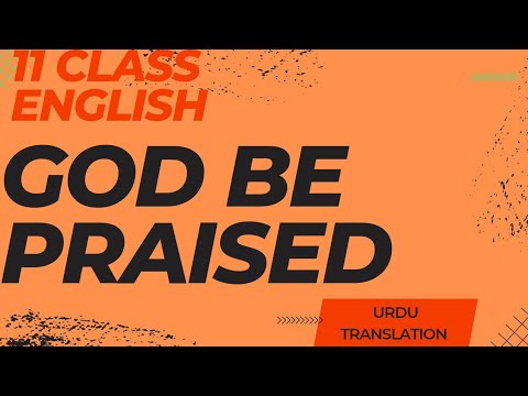 first year english short story god be praised urdu translation punjab boards