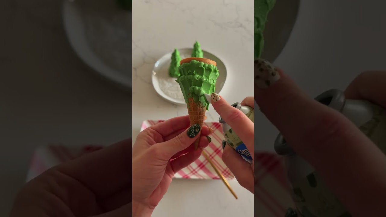Sugar Cone Holiday Trees