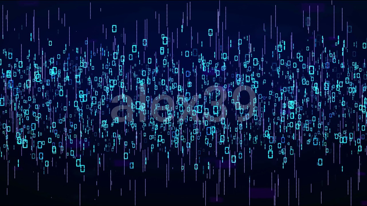 Matrix code background - Motion Graphics