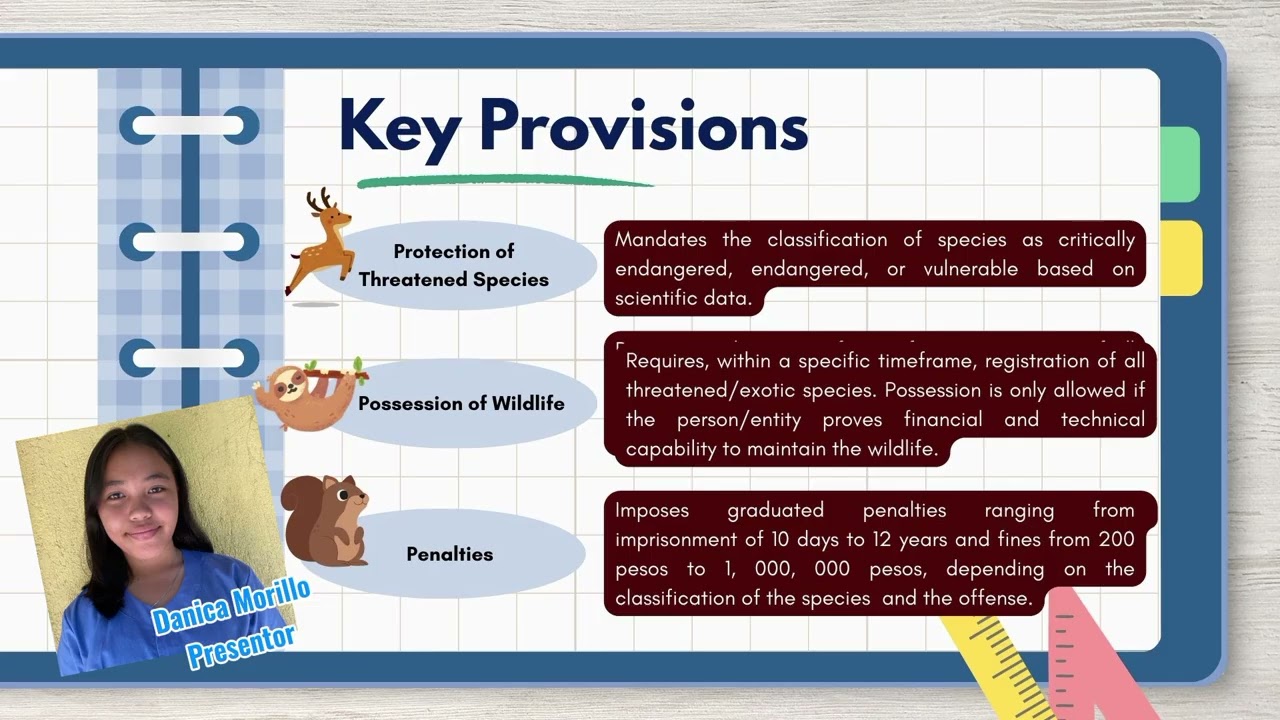 WILDLIFE RESOURCES CONSERVATION AND PROTECTION ACT (RA 9147)