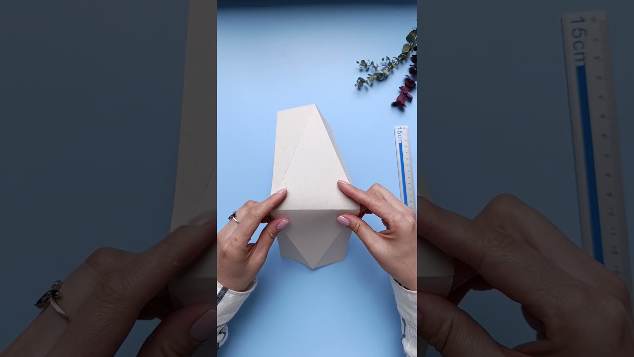 Mini tutorial caja triangular