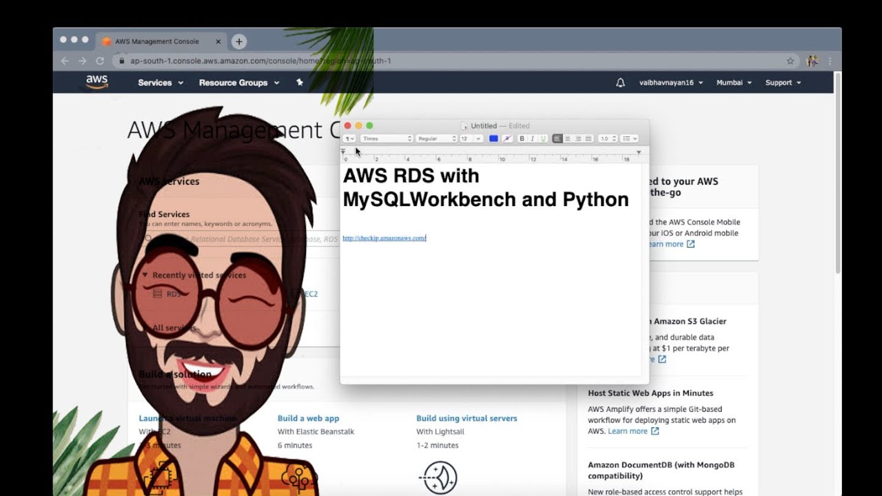 AWS RDS with MySQLWorkbench and Python | Python | AWS | Database