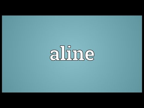 Aline Meaning