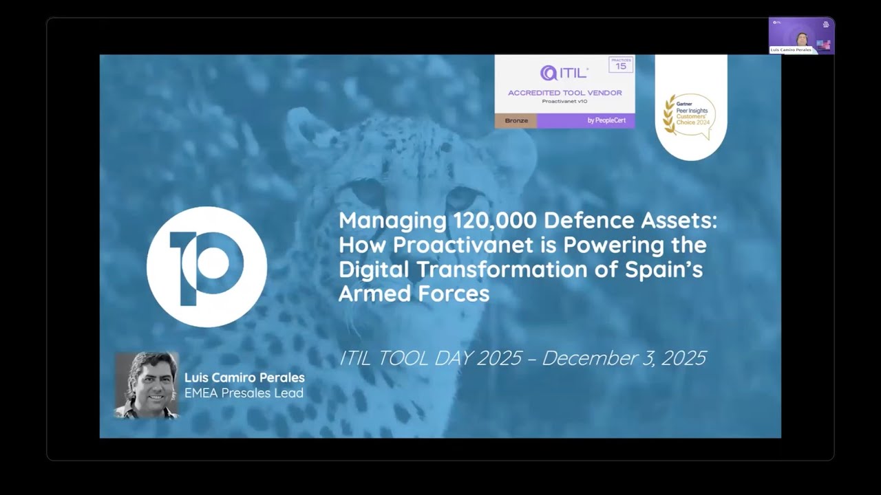 How Proactivanet is powering the digital transformation of Spain’s Armed Forces