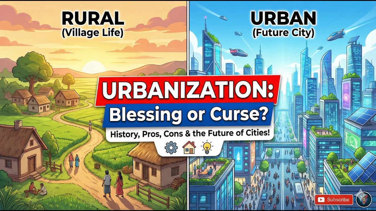 Urbanization Explained: Causes, Effects & Challenges